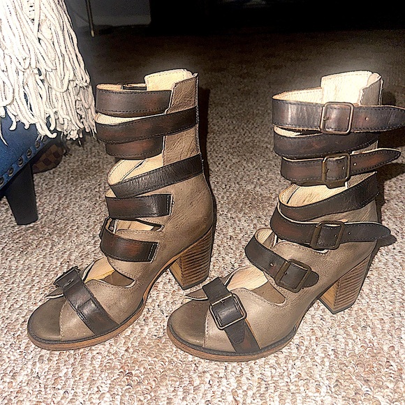 Freebird by Steven | Shoes | Freebird Stone Bond Gladiator Sandalsdiscontinued Color | Poshmark